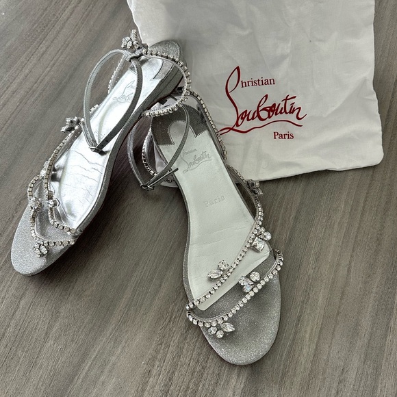 Christian Louboutin | Shoes | Christian Louboutin Crystal ...
